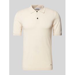 Calvin Klein Regular Fit Poloshirt mit Knopfleiste