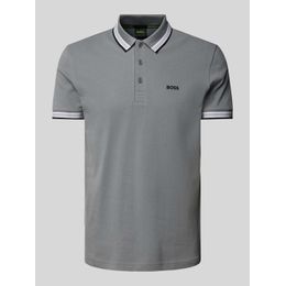 BOSS Green Regular Fit Poloshirt mit Label-Stitching Modell 'PADDY'