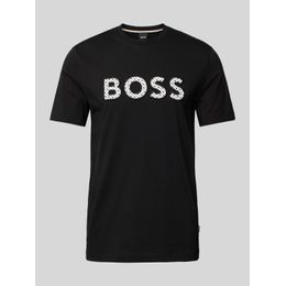 BOSS T-Shirt mit Label-Print Modell 'Thompson'