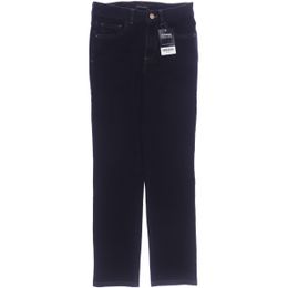 Massimo Dutti Damen Jeans, schwarz, Gr. 36