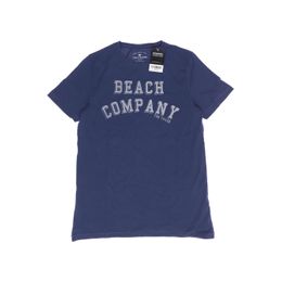 Tom Tailor Herren T-Shirt, blau, Gr. 176