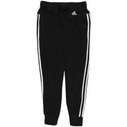 Adidas Damen Stoffhose, schwarz, Gr. 0