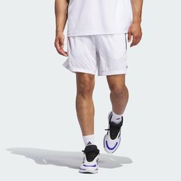 Adidas Legends 3-Streifen Basketball Shorts