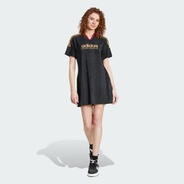 Adidas Tiro Cut 3-Streifen Jacquard T-Shirt-Kleid