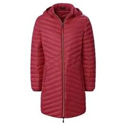 Daunen-Long-Steppjacke MYBC pink, 42