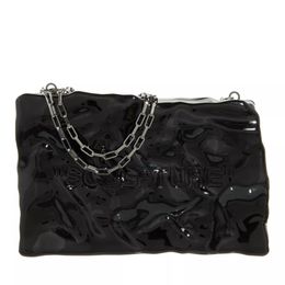 Off-White Clutches - Crushed Clutch - Gr. unisize - in Schwarz - f&uuml;r Damen