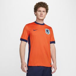 Netherlands (Women's Team) 2024/25 Stadium Home Nike Dri-FIT Soccer Replika Fußballtrikot (Herren) - Orange