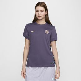 England (Women's Team) 2024/25 Stadium Away Nike Replika Fußballtrikot mit Dri-FIT-Technologie (Damen) - Lila