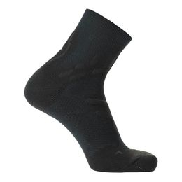 uyn 2In Defender Low Cut Socks Taktische Socken schwarz, Größe 42/44