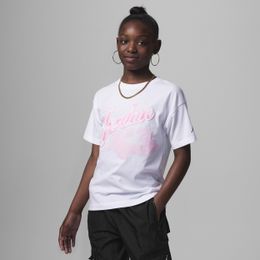 Jordan Rookie Sky Tee T-Shirt für ältere Kinder - Weiß