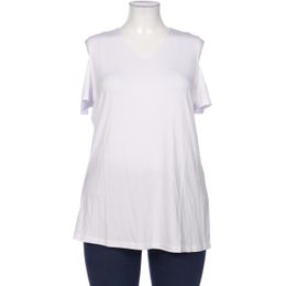 Ulla Popken Damen T-Shirt, weiß, Gr. 42