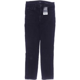 7 For All Mankind Damen Jeans, schwarz, Gr. 25