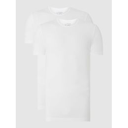 Schiesser T-Shirt mit Stretch-Anteil im 2er-Pack