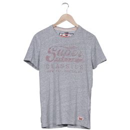 Superdry Herren T-Shirt, grau, Gr. 48