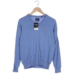 Gant Herren Pullover, hellblau, Gr. 48