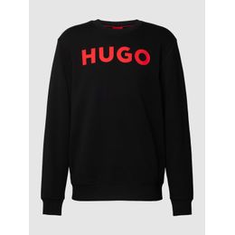 Hugo Sweatshirt mit Label-Detail Modell 'Dem'