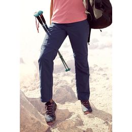 active by Lascana LASCANA ACTIVE Trekkinghose '2-in 1-Hose' blau Gr. 32 für Damen. Normal