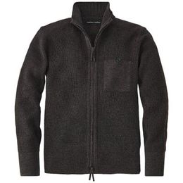 Hannes Roether Herren-Strickjacke L Grafit