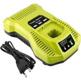 Batterieladegeräte, 3A 12V-18V P117 Ersatzladegerät kompatibel mit Ryobi ONE+ P108 P107 P104 P105 P102 P103 Werkzeugakku (nur Ladegerät, nicht im