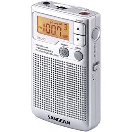 Pocket 250 Taschenradio ukw, mw Silber - Sangean