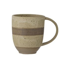 Bloomingville Solange kleine Tasse, Natur, Steingut, Ø 8 x H10 cm