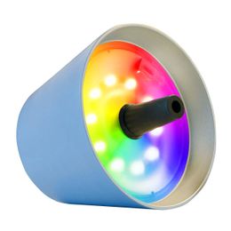 LED Akku-Flaschenlicht, Blau, 1 St&uuml;ck