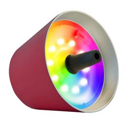 LED Akku-Flaschenlicht, Bordeaux, 1 St&uuml;ck