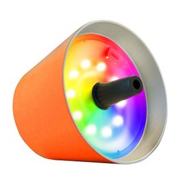 LED Akku-Flaschenlicht, Orange, 1 St&uuml;ck