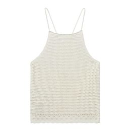 Mango Knitted Top 'MORONA' female Beige size S