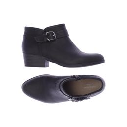 Clarks Damen Stiefelette, schwarz, Gr. 38