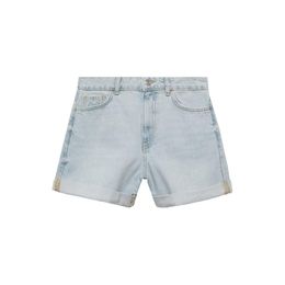 Mango Shorts 'MOM80' Damen Größe 30/31 hellblau