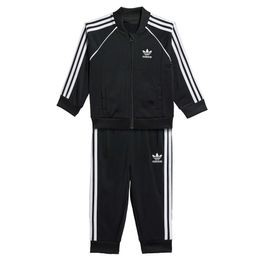adidas originals Jogginganzug 'Adicolor' Jungen Größe 74 schwarz / weiß