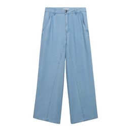 Mango Pants 'Bianca' female Blue size M