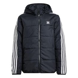 adidas originals Jacke 'Adicolor' Jungen Größe 158 schwarz / weiß