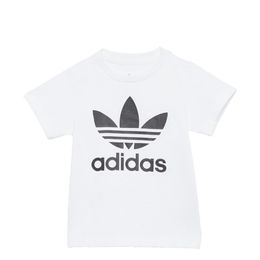 adidas originals T-Shirt 'Trefoil' Jungen Gr&ouml;&szlig;e 92 schwarz / wei&szlig;
