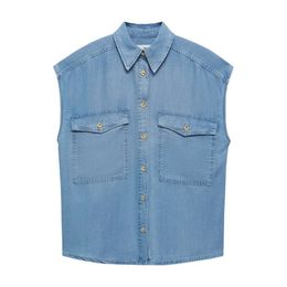 Mango Bluse 'ALESSIA' Damen Gr&ouml;&szlig;e XS blue denim
