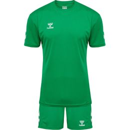 Hummel Trainingsanzug Herren Gr&ouml;&szlig;e XXXL limette / wei&szlig;