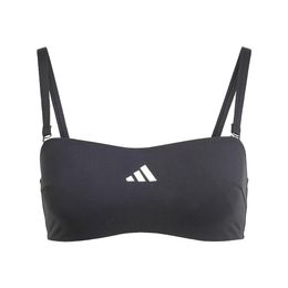 adidas Sportswear Sportbikinitop 'Iconisea' Damen Größe 80 schwarz / weiß