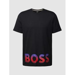 BOSS T-Shirt mit Label-Print