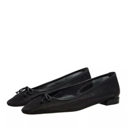 Stuart Weitzman Loafer - Arabella Ballet Flat - Gr. 36,5 (EU) - in Schwarz - f&uuml;r Damen