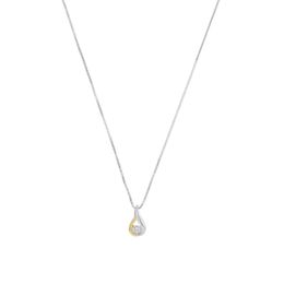 Amor Silberkette für Damen, 925 Sterling Silber, Zirkonia synth. (2-tlg., Kette mit Anhänger)