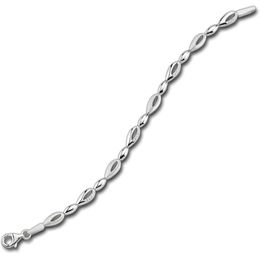 Balia Silberarmband Armband für Damen mattiert, Silber Armband (Tropfen) ca. 18,5cm, Silber 925, silberfarben