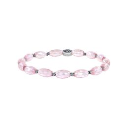 Konplott Armband Armband elastisch Petit Glamour d´Afrique pink Antik Silber, rot