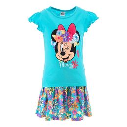 Minnie Mouse 2tlg. Outfit "Minnie" in Blau - 98