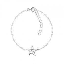 ALEXANDER YORK Silberarmband SEESTERN, 925 Sterling Silber, silberfarben