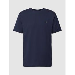 Gant Regular Fit T-Shirt mit Label-Stitching Modell 'SHIELD'