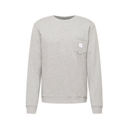 MAKIA Sweatshirt (1-tlg), grau|schwarz, XL