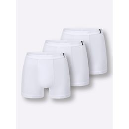 KINGsCLUB Herren Hose kurz, 3x wei&szlig;, Gr&ouml;&szlig;e 6