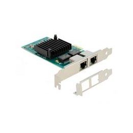 Delock PCIe x1 auf 2x RJ45 Gbit, LAN-Adapter Intel i350