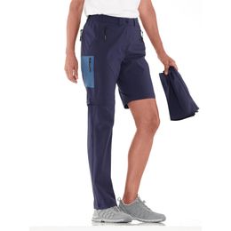 Funktionshose Casual Looks Gr. 36, Normalgrößen, blau (nachtblau) Damen Hosen